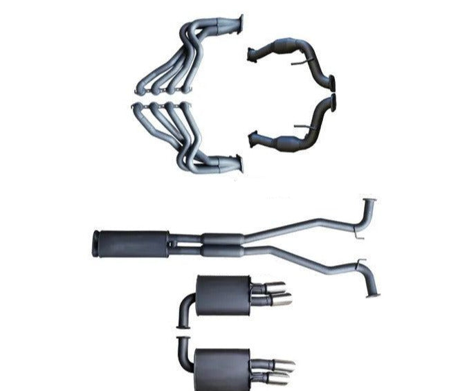 Manta | Twin 2.5″ Full System with 1 3/4″ Extractors | Commodore VE V8 ...