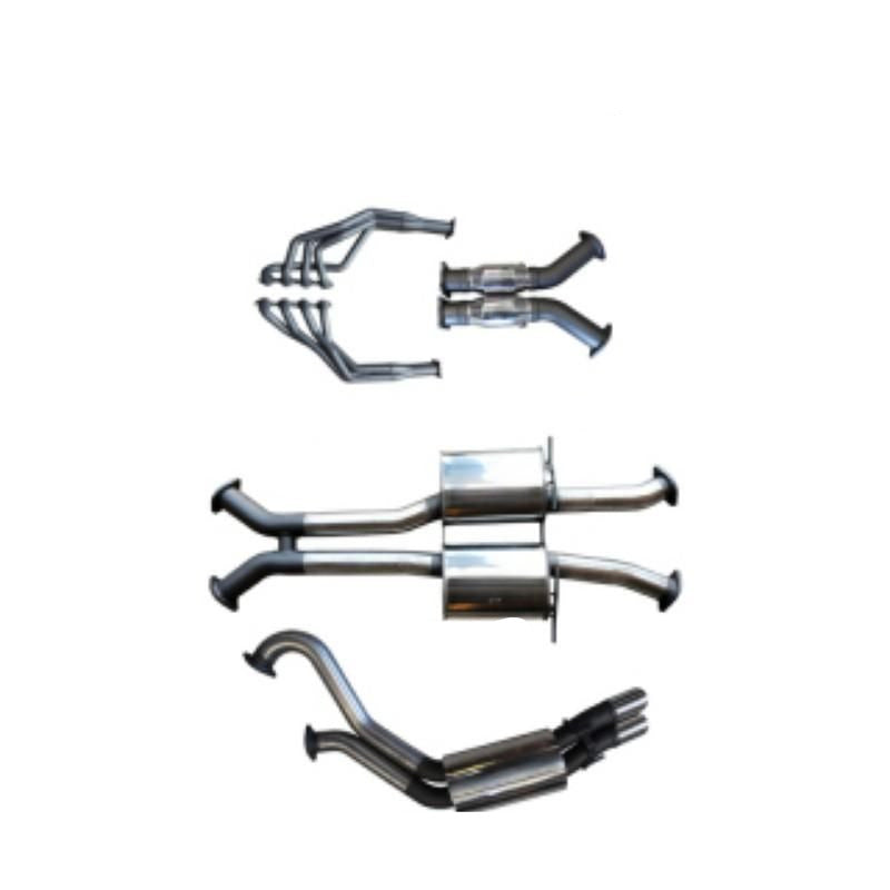 Manta | Dual 3″ Full System with 1 7/8″ Extractors Muffler/Muffler | H ...