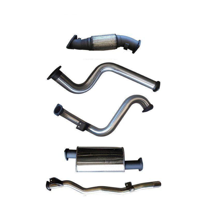 Manta | 3″ Turbo Back Exhaust without Cat with Muffler | Toyota Landcr ...