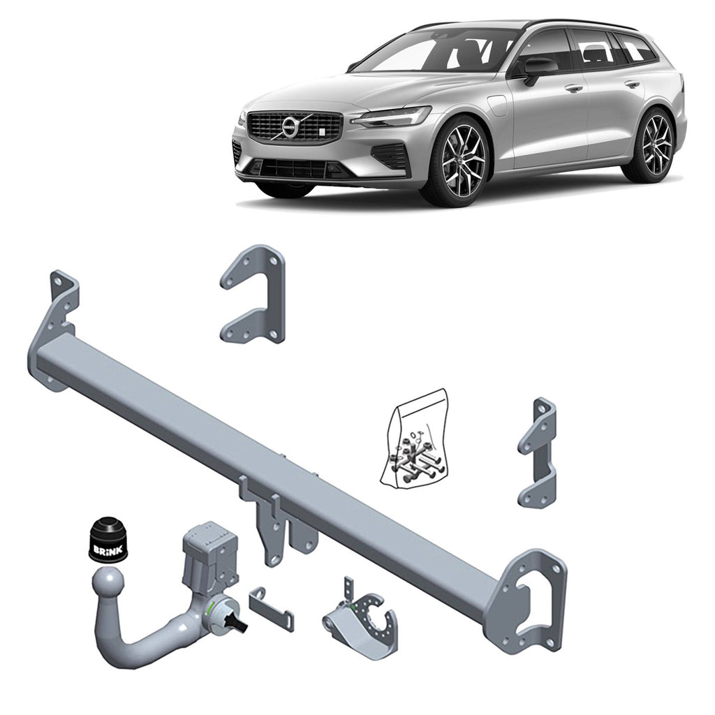 BRINK - Volvo V60 Sedan and Wagon (2018 - on) Towbar – National Towbars ...