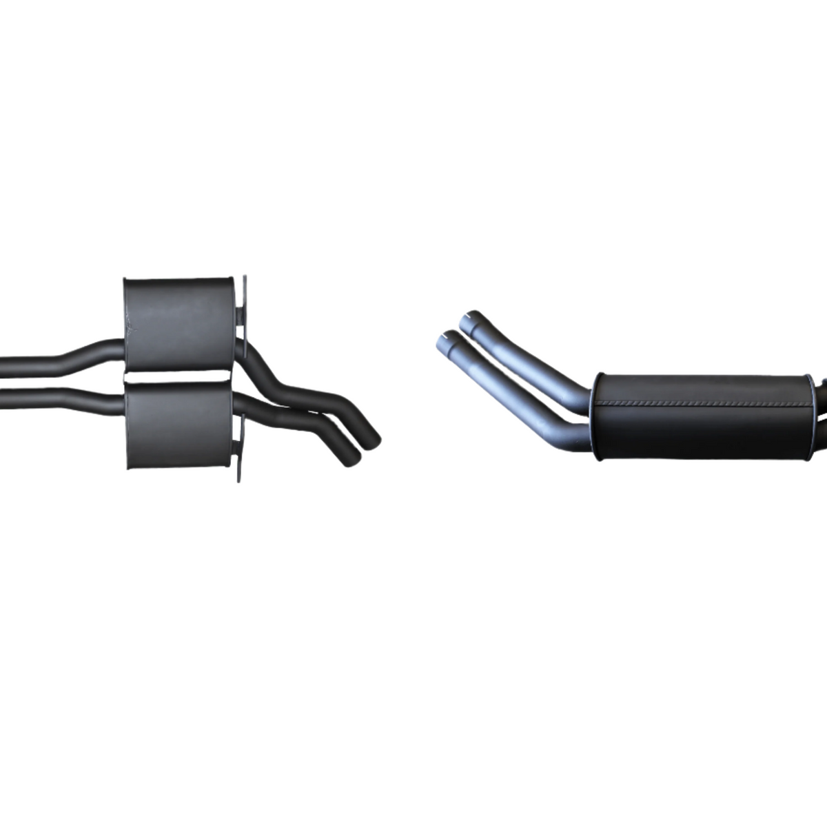 Manta | Dual 2.5″ Cat Back Exhaust System with Mufflers | Holden Commo ...