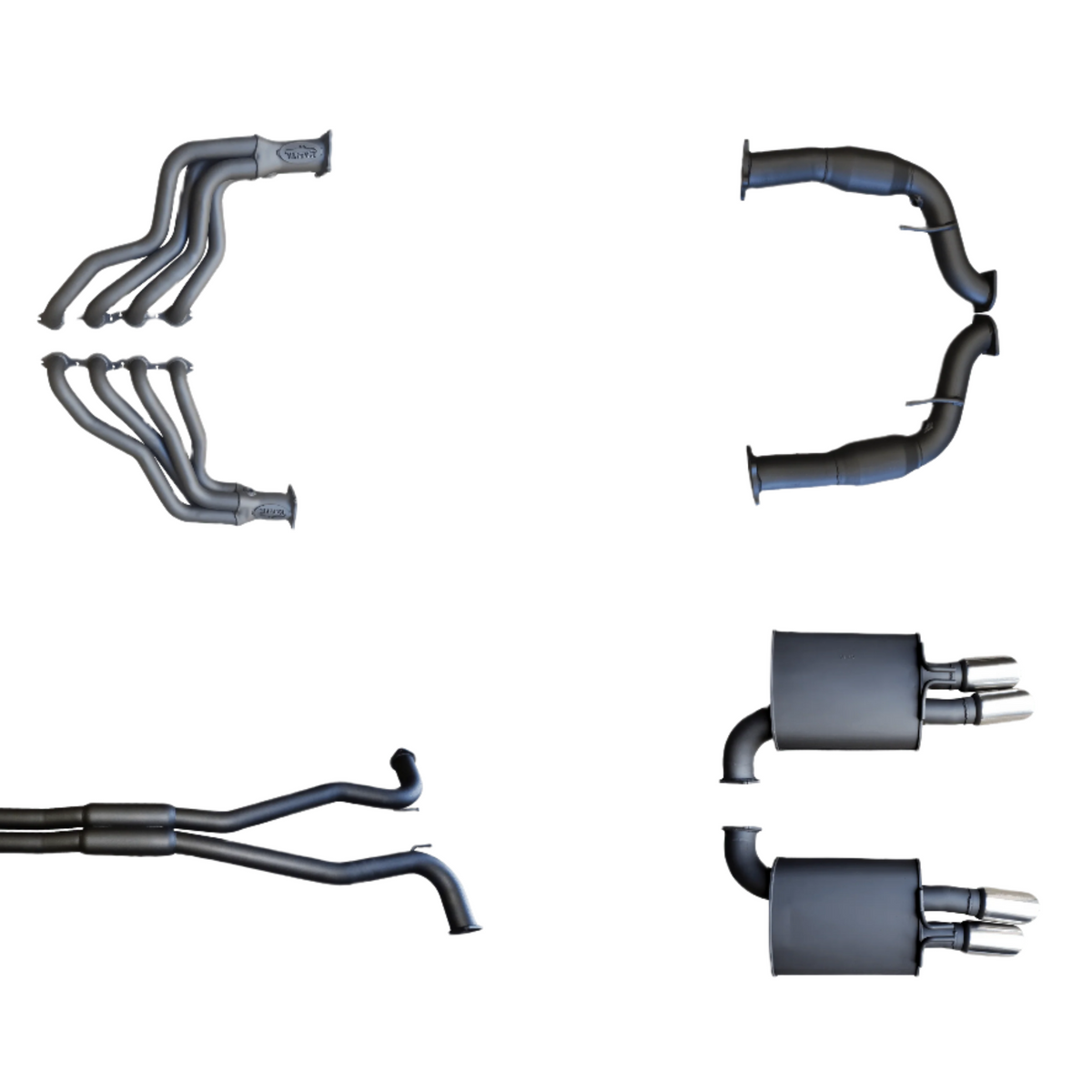 Manta | Twin 3″ Full Exhaust System with 1 7/8″ Extractors | Holden Co ...