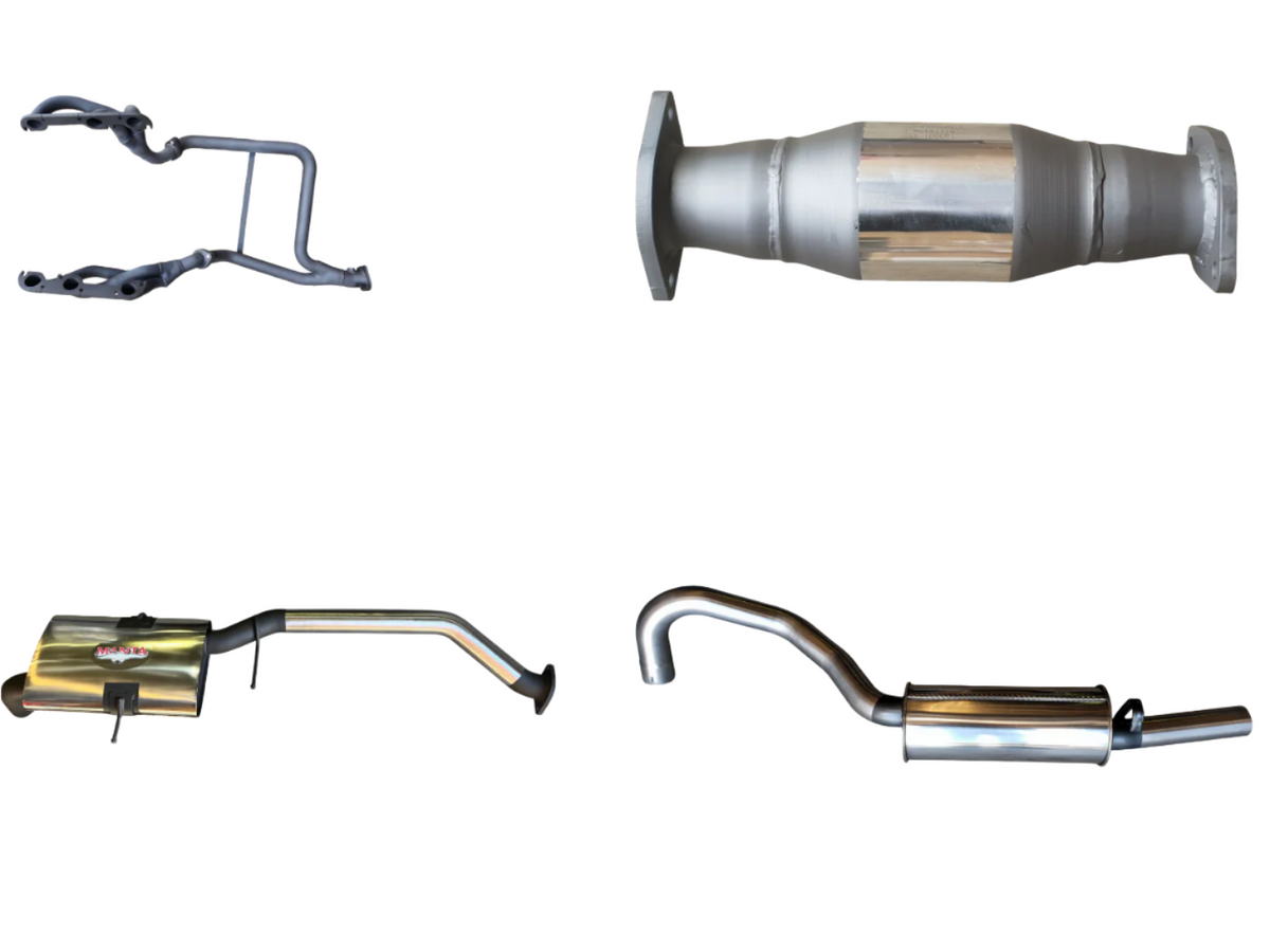 Manta | 2.5″ Single Full Exhaust System with Extractors | Holden Commo ...