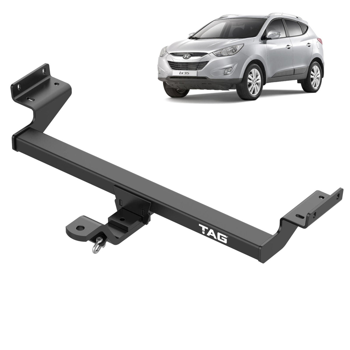 TAG - Hyundai IX35 LM, EL, ELH, (2010 - 2015) Standard Duty Towbar & D ...