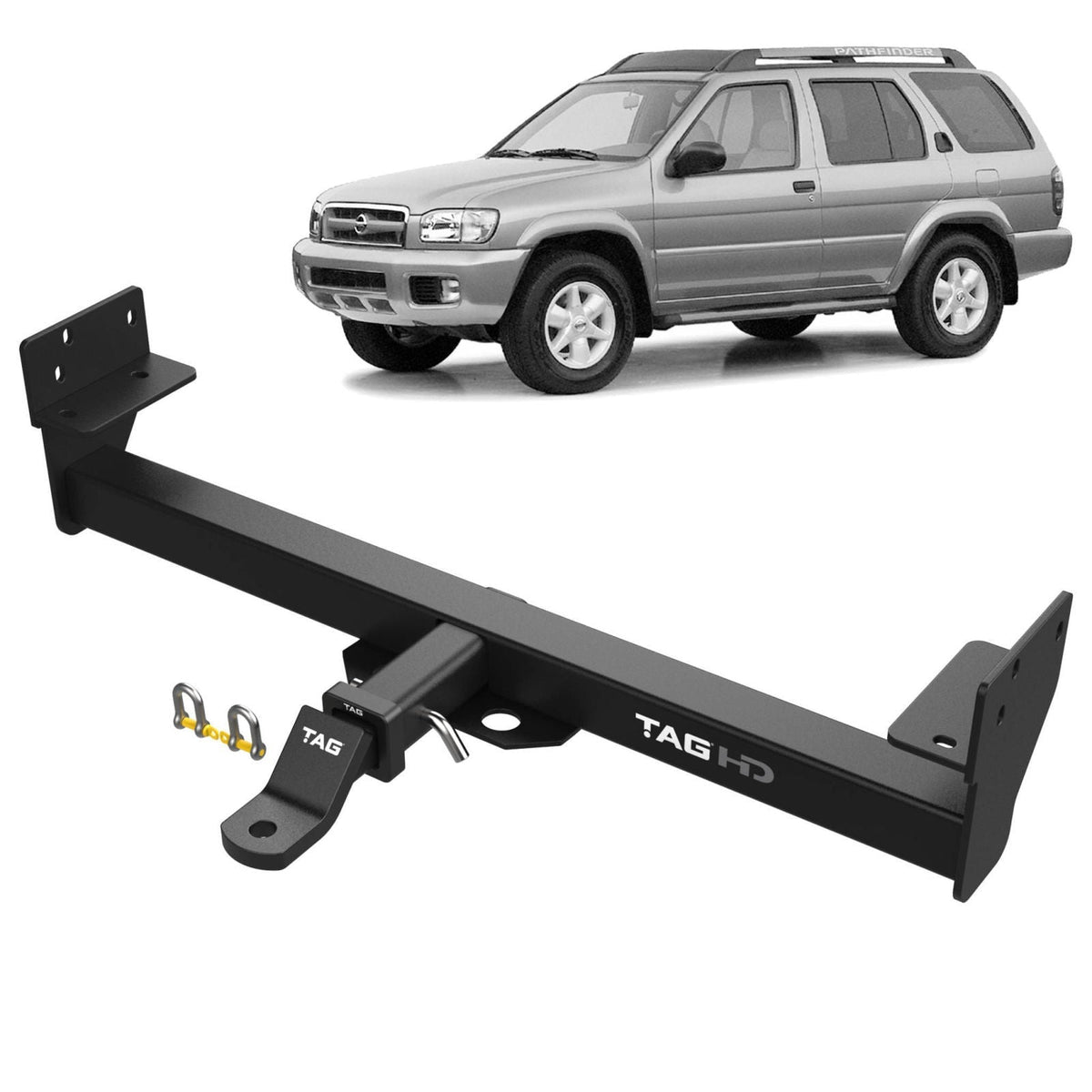 TAG - Nissan Pathfinder R50 (1995 - 2005) Heavy Duty Towbar & Universa ...