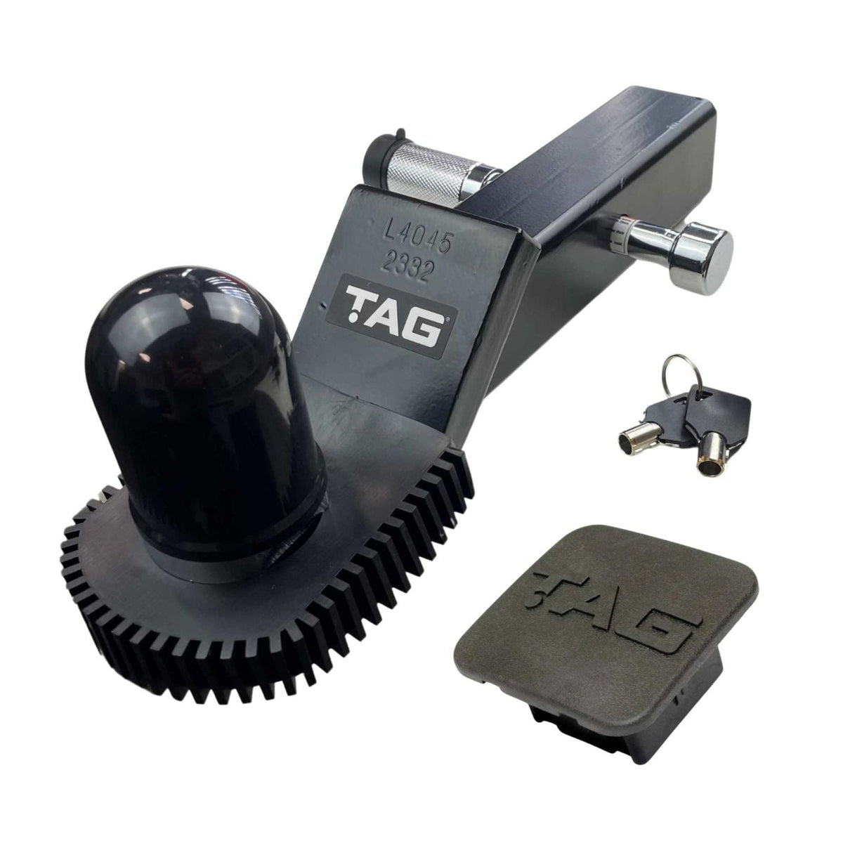 TAG - Ball Mount Hitch Kit (Lug + Locking Pin + Tow Ball + Ball Cover ...