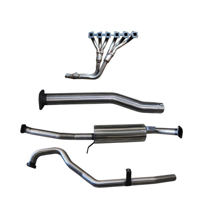 Manta | 2.5″ Full Exhaust System with Extractors | Nissan Patrol GQ 4 ...