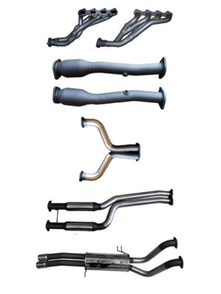 Manta | Twin 2.5″ Full Exhaust System with Extractors, Hotdog/Muffler ...