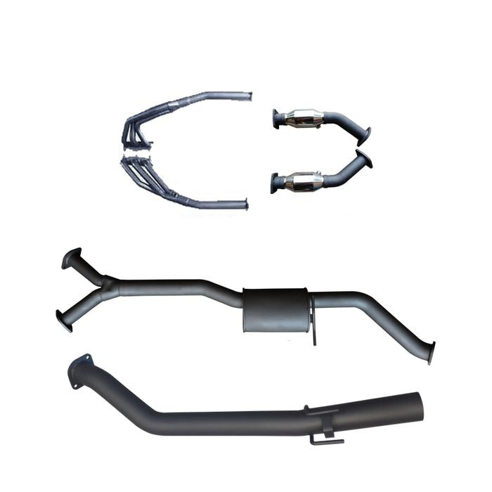 Manta | 3″ Full Exhaust System with Extractors Muffler/Tailpipe | Hold ...