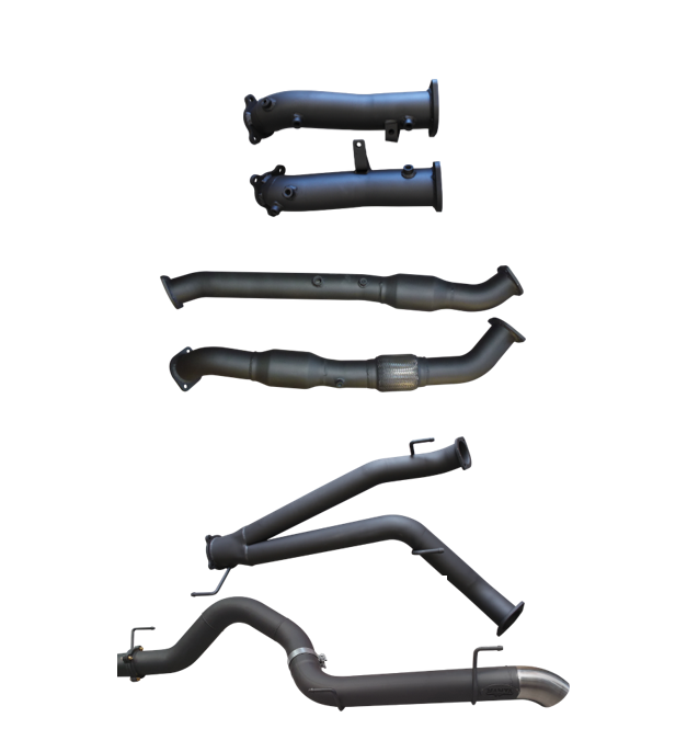 Manta - Toyota Landcruiser VDJ200 V8 DPF 3in Dual Turbo Back With Cats ...