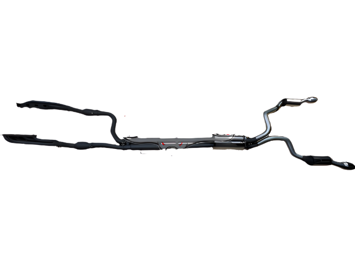 Manta | Twin 3″ Full Exhaust with Extractors, Cats & 5″ Chrome Tips ...