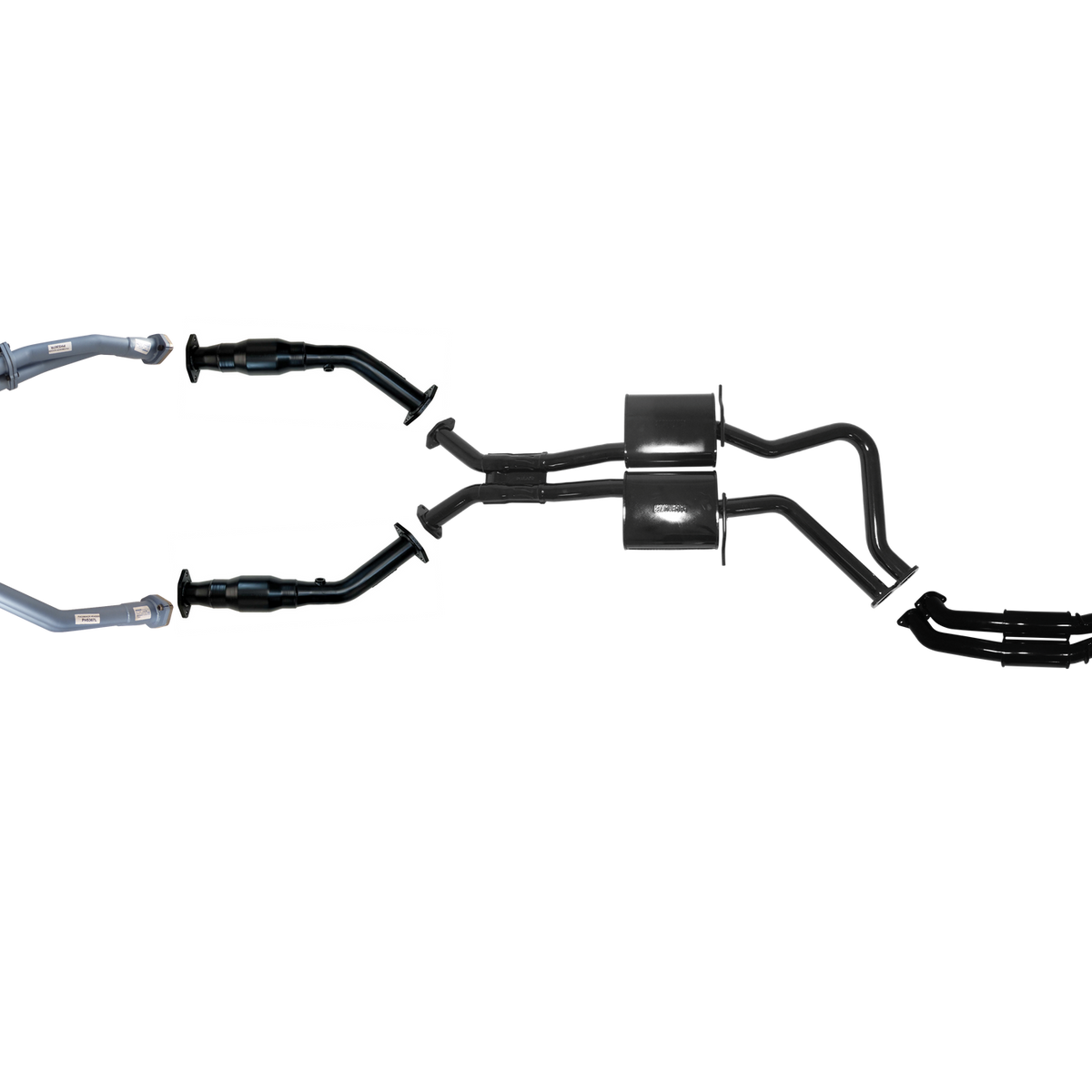 Pacemaker - Holden VY Series 2 - VZ 5.7 8 Cylinder Ute Try-Y Headers 2 ...