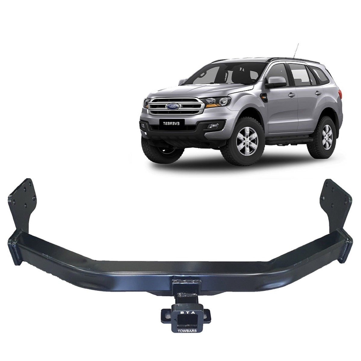 BTA Towbar - Ford Everest Wagon (07/15 – On) - Heavy Duty 3500kg Capac ...