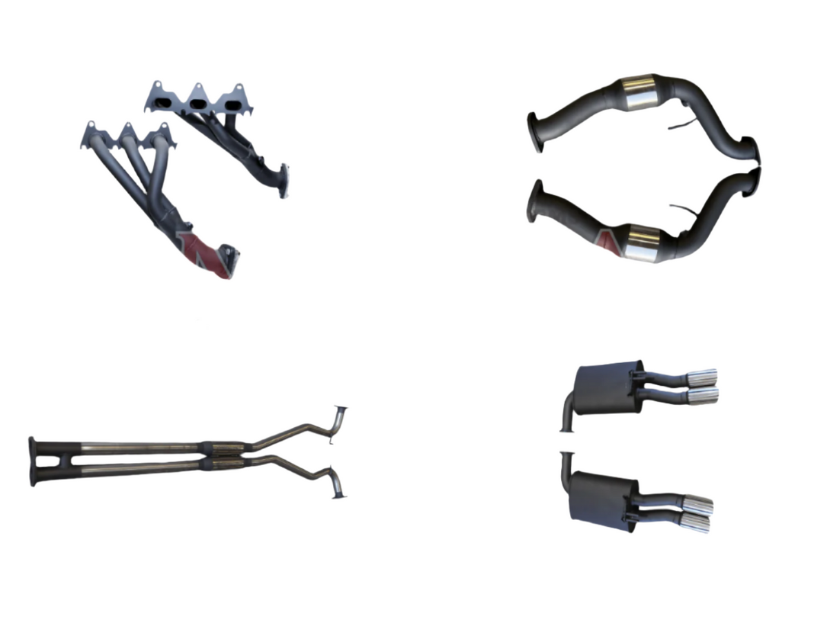 Manta | Twin 2.5″ Full System with 1 3/4″ Extractors Hotdog/Muffler ...