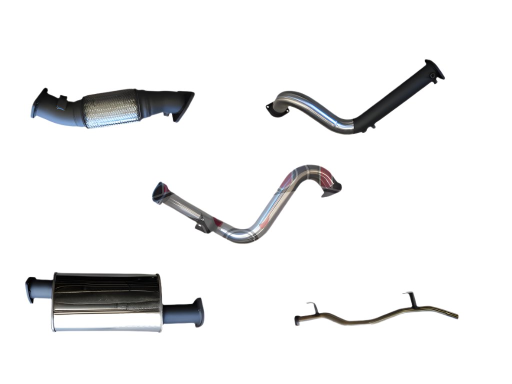 Manta - Toyota Landcruiser VDJ78 V8 Troopy 3in Turbo Back No Cat, with ...